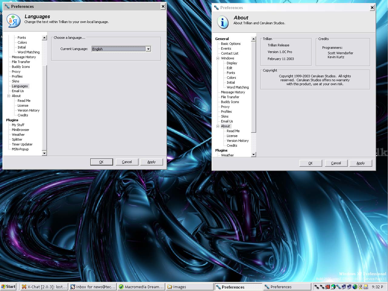 Techware Labs - Articles - Trillian Pro 2 Public Beta